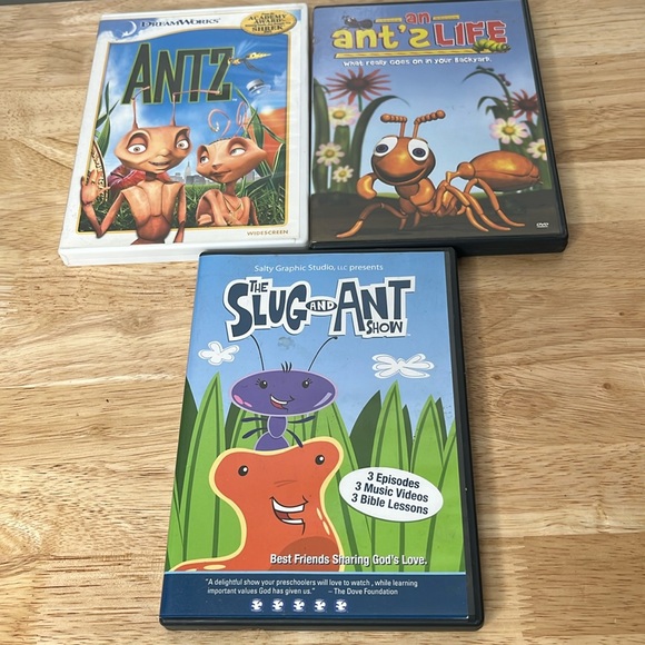 Media | Kid Ant Movie Dvd Bundle Antz By Dreamworks | Poshmark